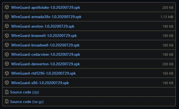 Install Wireguard on your Synology NAS